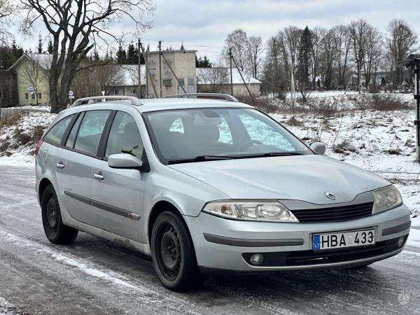 Pelēks Renault Laguna 2005 Viļņa, ar dzinēja tilpumu 2.00 L un nobraukumu 300 tūkst. km par 450 €, foto 1 vietnē AUTOMOTO.COM.LV