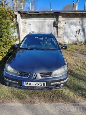 Pelēks Renault Laguna 2005 Rīga, ar dzinēja tilpumu 1.90 L un nobraukumu 210 tūkst. km par 1100 €, foto 3 vietnē AUTOMOTO.COM.LV