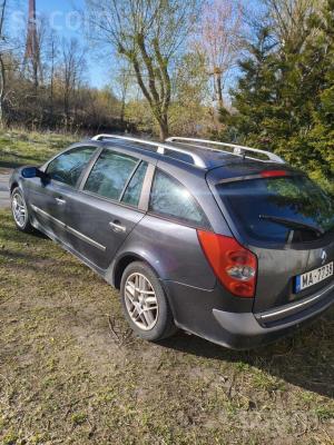 Pelēks Renault Laguna 2005 Rīga, ar dzinēja tilpumu 1.90 L un nobraukumu 210 tūkst. km par 1100 €, foto 13 vietnē AUTOMOTO.COM.LV