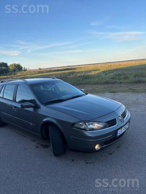 Grey Renault Laguna 2005 in Liepaja, with an engine capacity of 1.90 L and mileage of 395 thousand km for 900 €, photo 3 on AUTOMOTO.COM.LV