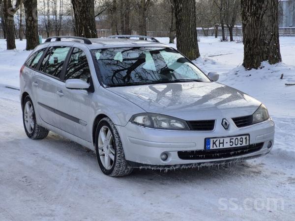 Grey Renault Laguna 2006 in Riga, with an engine capacity of 2.00 L and mileage of 0 thousand km for 1450 €, photo 1 on AUTOMOTO.COM.LV