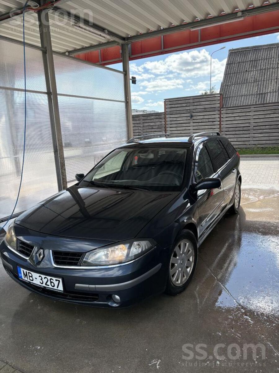 Grey Renault Laguna 2006 in Jekabpils, with an engine capacity of 1.90 L and mileage of 337 thousand km for 1400 €, photo 1 on AUTOMOTO.COM.LV