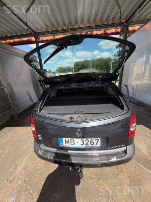 Grey Renault Laguna 2006 in Jekabpils, with an engine capacity of 1.90 L and mileage of 337 thousand km for 1400 €, photo 4 on AUTOMOTO.COM.LV