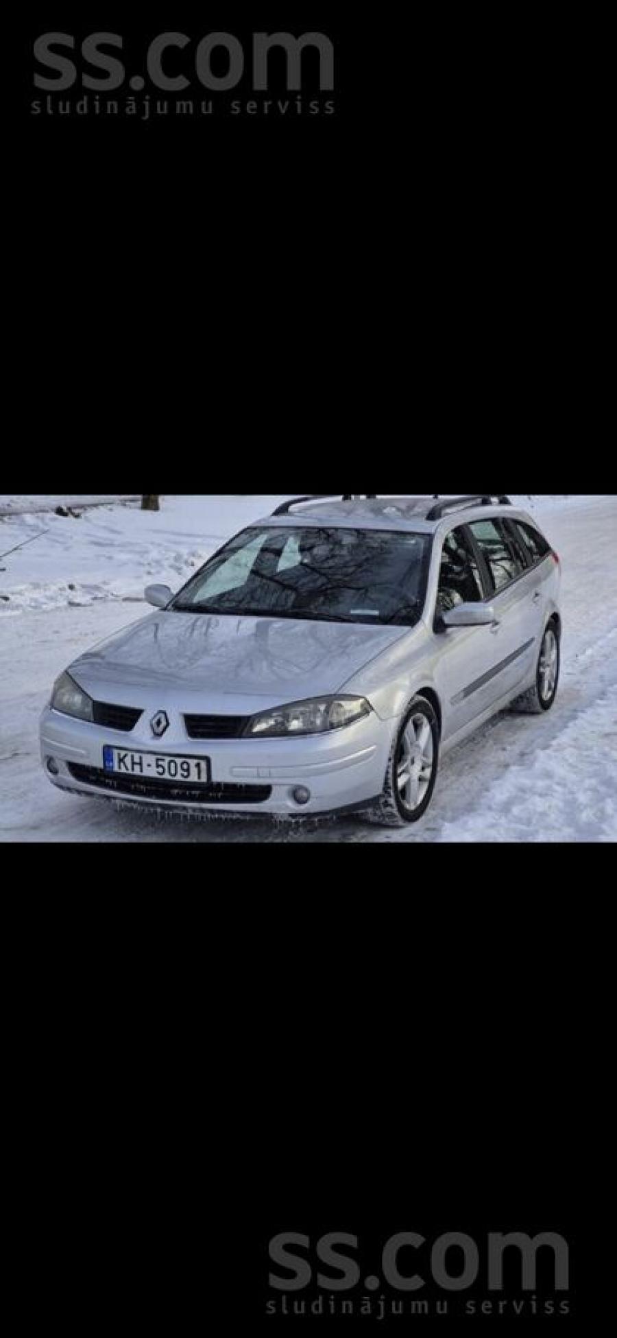 Серый Рено Лагуна 2006 в Рига, объемом двигателя 2.00 л и пробегом 0 тыс. км за 990 €, фото 1 на AUTOMOTO.COM.LV