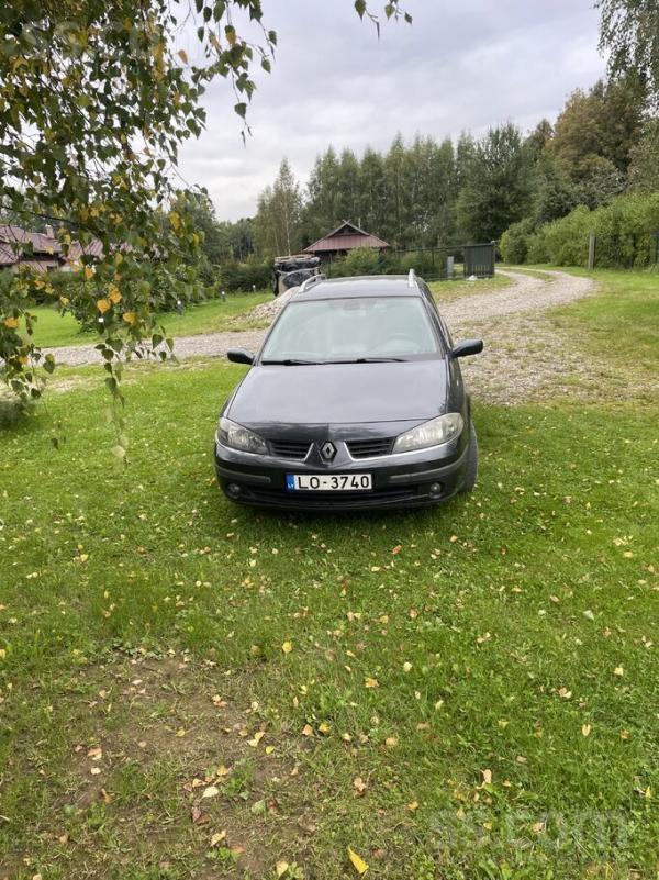 Рено Лагуна 2006 в Рига на AUTOMOTO.COM.LV Серый Рено Лагуна 2006 в Рига, объемом двигателя 2.00 л и пробегом 305 тыс. км за 600 €, фото 3 на AUTOMOTO.COM.LV