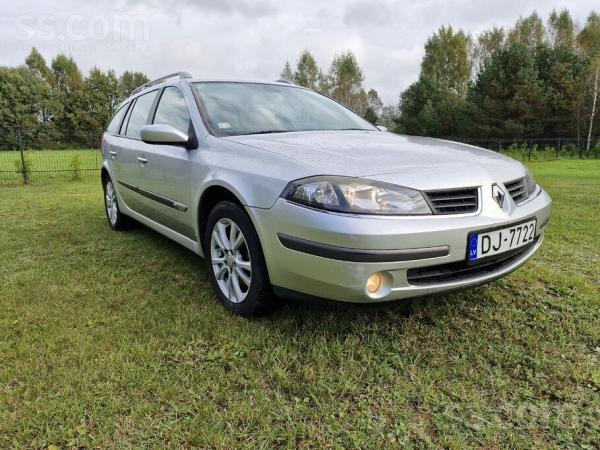 Grey Renault Laguna 2007 in Riga, with an engine capacity of 1.90 L and mileage of 270 thousand km for 500 €, photo 3 on AUTOMOTO.COM.LV