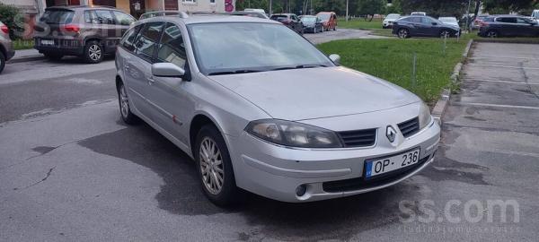 Grey Renault Laguna 2007 in Riga, with an engine capacity of 1.90 L and mileage of 299 thousand km for 1450 €, photo 1 on AUTOMOTO.COM.LV