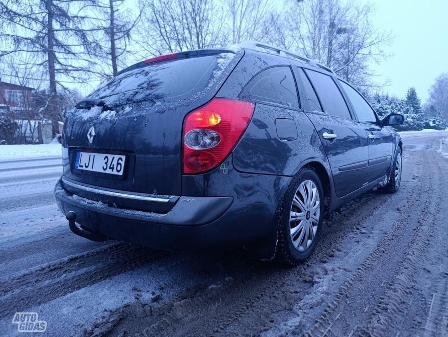 Pelēks Renault Laguna 2008 Kauņa, ar dzinēja tilpumu 1.90 L un nobraukumu 304 tūkst. km par 1100 €, foto 1 vietnē AUTOMOTO.COM.LV