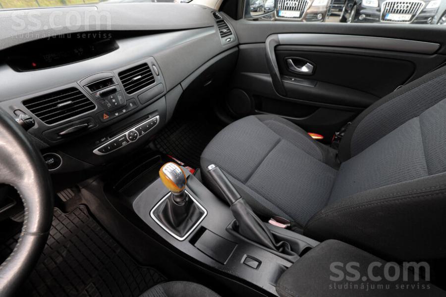 Pelēks Renault Laguna 2008 Jelgava, ar dzinēja tilpumu 1.50 L un nobraukumu 0 tūkst. km par 2350 €, foto 15 vietnē AUTOMOTO.COM.LV