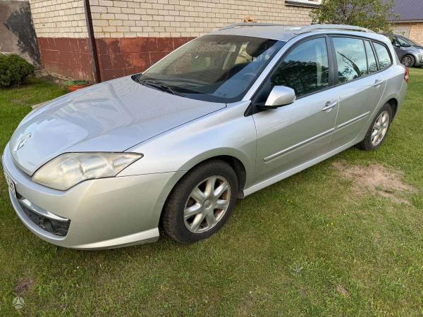 Pelēks Renault Laguna 2008 Tauragė, ar dzinēja tilpumu 2.00 L un nobraukumu 278 tūkst. km par 2000 €, foto 1 vietnē AUTOMOTO.COM.LV