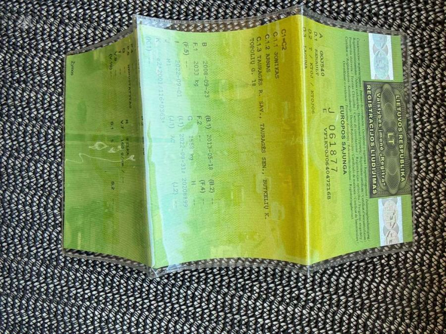 Серый Рено Лагуна 2008 в Таураге, объемом двигателя 2.00 л и пробегом 278 тыс. км за 2000 €, фото 15 на AUTOMOTO.COM.LV