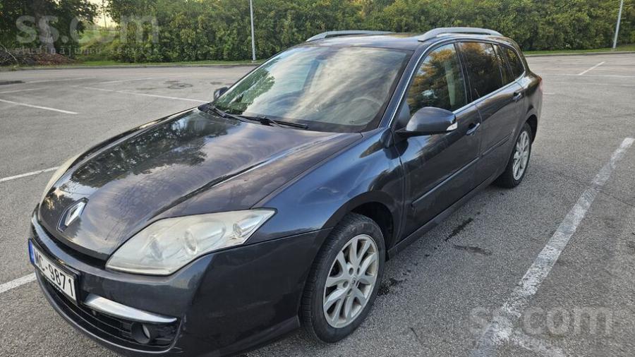 Pelēks Renault Laguna 2008 Jēkabpils, ar dzinēja tilpumu 2.00 L un nobraukumu 394 tūkst. km par 2250 €, foto 3 vietnē AUTOMOTO.COM.LV