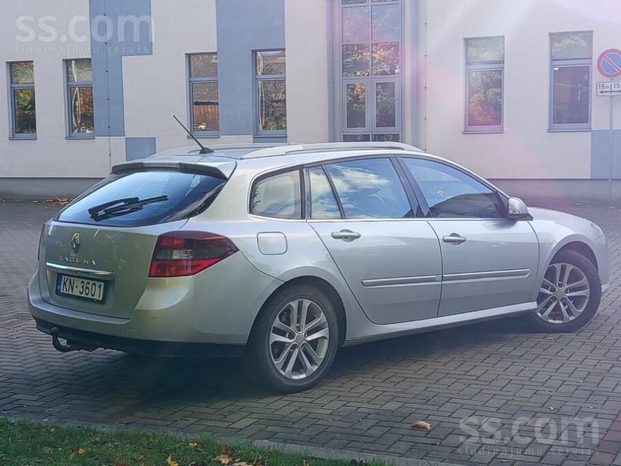 Pelēks Renault Laguna 2008 Jelgava, ar dzinēja tilpumu 1.50 L un nobraukumu 320 tūkst. km par 2500 €, foto 6 vietnē AUTOMOTO.COM.LV