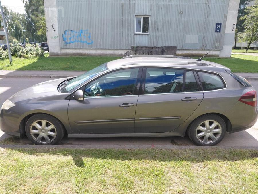 Pelēks Renault Laguna 2009 Rīga, ar dzinēja tilpumu 2.00 L un nobraukumu 300 tūkst. km par 1100 €, foto 3 vietnē AUTOMOTO.COM.LV