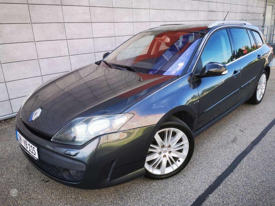 Pelēks Renault Laguna 2009 Klaipėda, ar dzinēja tilpumu 2.00 L un nobraukumu 194 tūkst. km par 3100 €, foto 3 vietnē AUTOMOTO.COM.LV