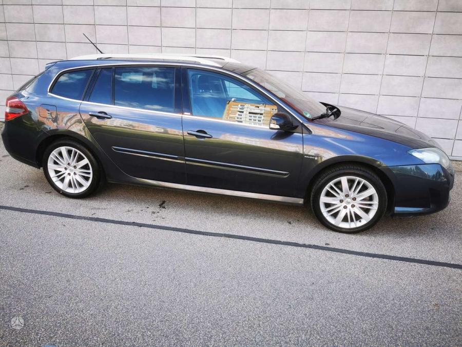 Pelēks Renault Laguna 2009 Klaipėda, ar dzinēja tilpumu 2.00 L un nobraukumu 194 tūkst. km par 3100 €, foto 10 vietnē AUTOMOTO.COM.LV