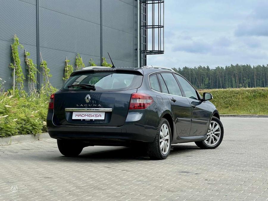 Pelēks Renault Laguna 2010 Viļņa, ar dzinēja tilpumu 1.46 L un nobraukumu 307 tūkst. km par 3150 €, foto 5 vietnē AUTOMOTO.COM.LV
