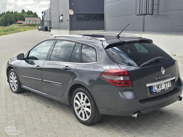Grey Renault Laguna 2010 in Siauliai, with an engine capacity of 2.00 L and mileage of 269 thousand km for 2000 €, photo 6 on AUTOMOTO.COM.LV