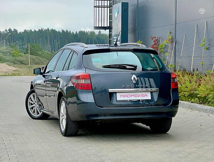 Pelēks Renault Laguna 2010 Viļņa, ar dzinēja tilpumu 1.46 L un nobraukumu 307 tūkst. km par 2990 €, foto 3 vietnē AUTOMOTO.COM.LV