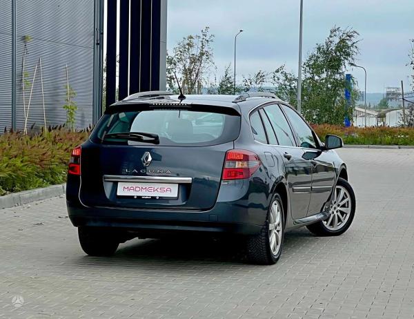 Grey Renault Laguna 2010 in Vilnius, with an engine capacity of 1.46 L and mileage of 307 thousand km for 2990 €, photo 6 on AUTOMOTO.COM.LV
