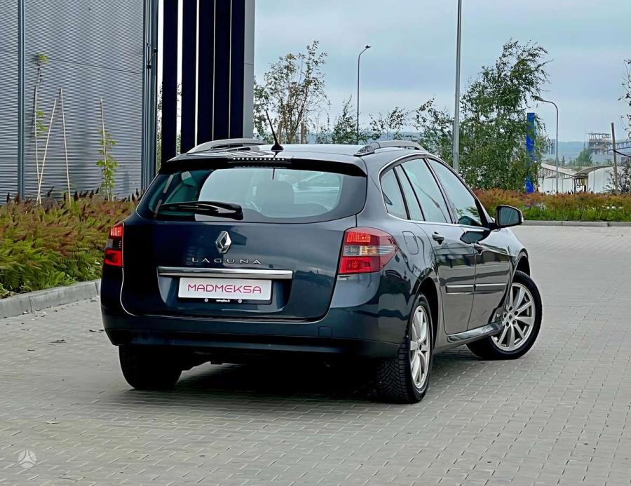 Pelēks Renault Laguna 2010 Viļņa, ar dzinēja tilpumu 1.46 L un nobraukumu 307 tūkst. km par 2990 €, foto 6 vietnē AUTOMOTO.COM.LV