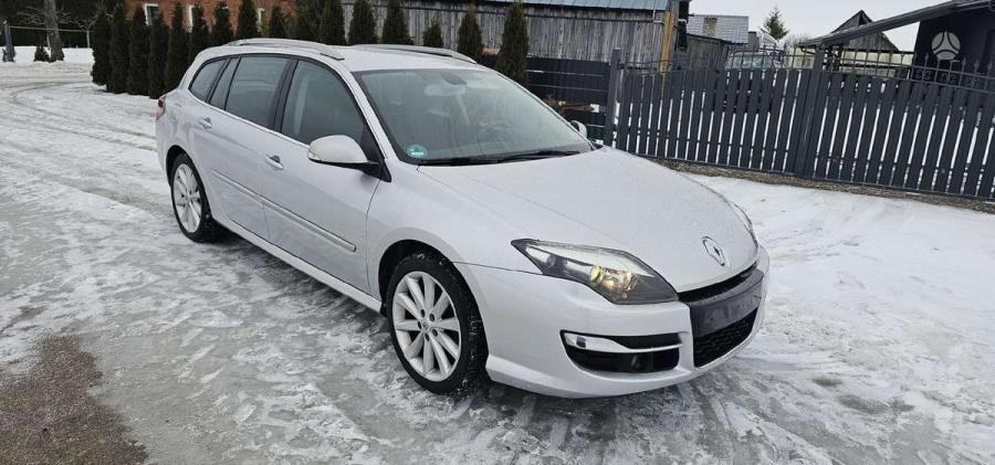 Grey Renault Laguna 2011 in Marijampole, with an engine capacity of 1.46 L and mileage of 257 thousand km for 3500 €, photo 5 on AUTOMOTO.COM.LV