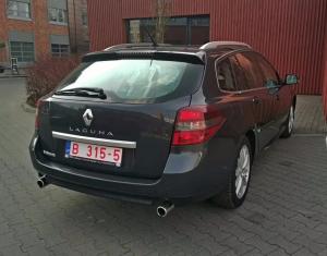 Grey Renault Laguna 2011 in Riga, with an engine capacity of 2.00 L and mileage of 230 thousand km for 3690 €, photo 8 on AUTOMOTO.COM.LV