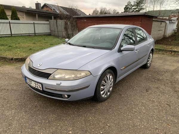 Renault Laguna 2001 in Panevezys, with an engine capacity of 2.00 L and mileage of 203 thousand km for 550 €, photo 1 on AUTOMOTO.COM.LV