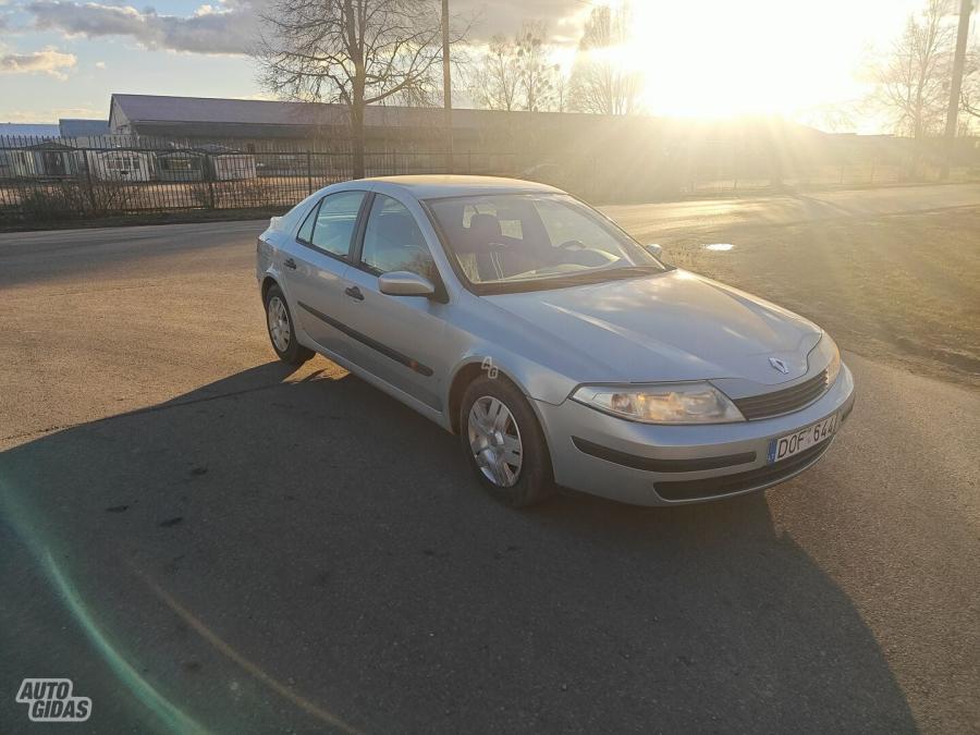 Renault Laguna 2001 Jonava, ar dzinēja tilpumu 1.80 L un nobraukumu 328 tūkst. km par 950 €, foto 2 vietnē AUTOMOTO.COM.LV