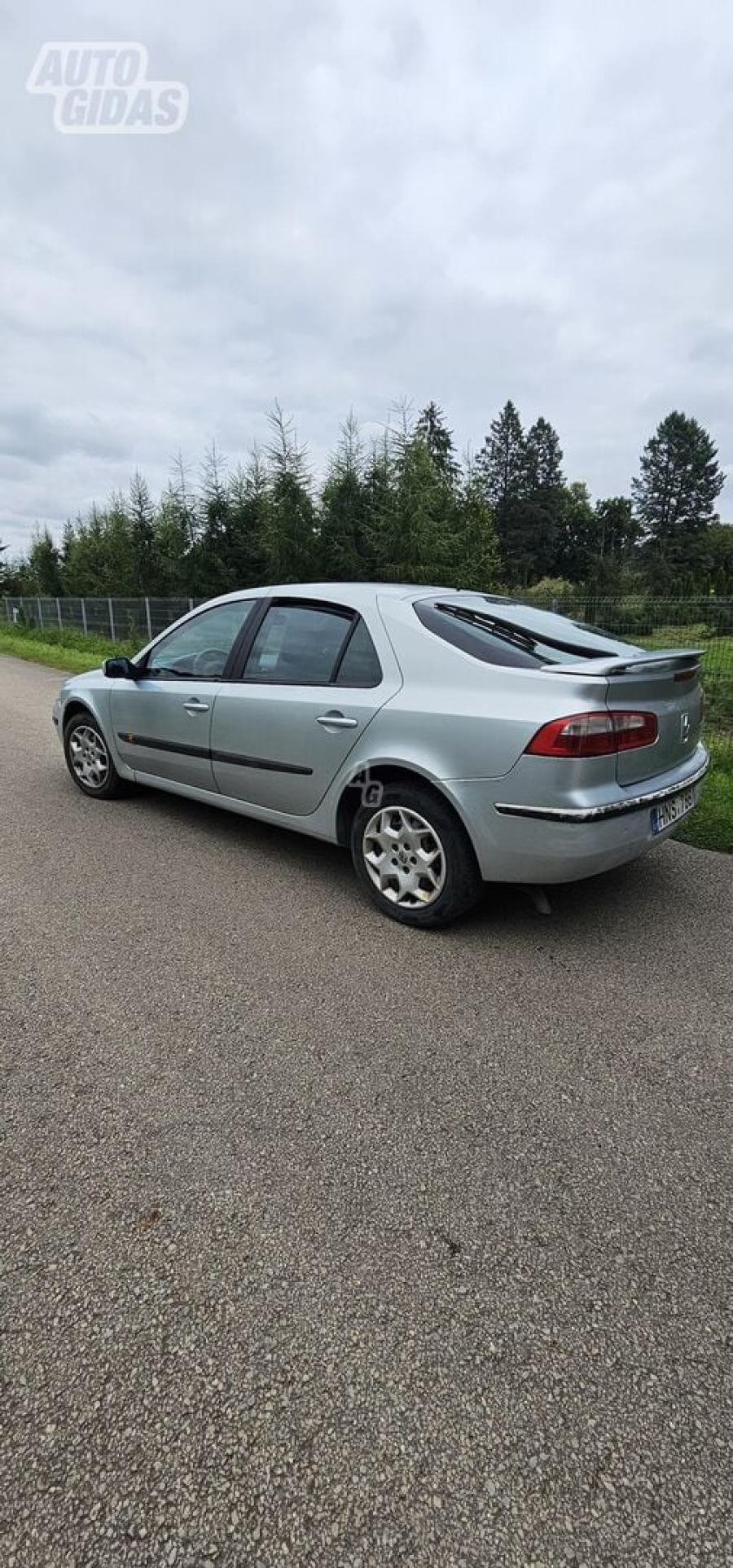 Renault Laguna 2001 Kauņa, ar dzinēja tilpumu 1.80 L un nobraukumu 307 tūkst. km par 500 €, foto 6 vietnē AUTOMOTO.COM.LV