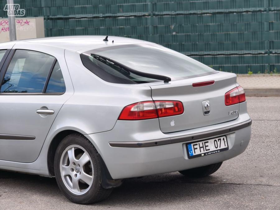 Renault Laguna 2002 in Vilnius, with an engine capacity of 1.90 L and mileage of 231 thousand km for 1200 €, photo 4 on AUTOMOTO.COM.LV