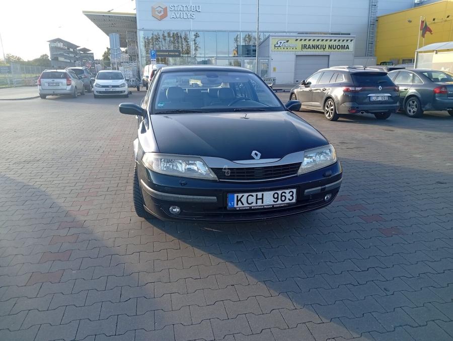 Renault Laguna 2003 in Kaunas, with an engine capacity of 1.80 L and mileage of 179 thousand km for 800 €, photo 6 on AUTOMOTO.COM.LV