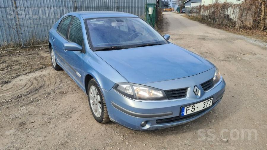 Renault Laguna 2005 in Riga, with an engine capacity of 2.00 L and mileage of 182 thousand km for 1400 €, photo 1 on AUTOMOTO.COM.LV
