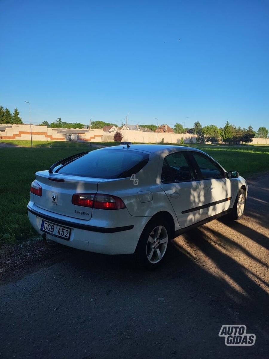 Renault Laguna 2007 in Panevezys, with an engine capacity of 1.80 L and mileage of 232 thousand km for 780 €, photo 12 on AUTOMOTO.COM.LV