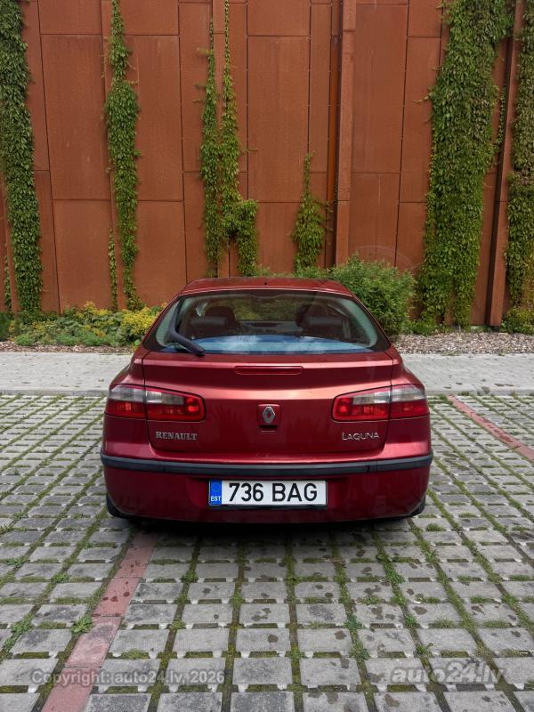 Red Renault Laguna 2001 in Tallinn, with an engine capacity of 1.90 L and mileage of 166 thousand km for 1499 €, photo 5 on AUTOMOTO.COM.LV