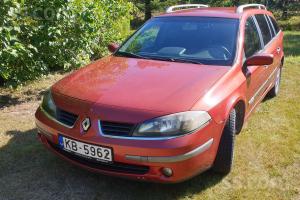 Red Renault Laguna 2005 in Talsi, with an engine capacity of 1.90 L and mileage of 378 thousand km for 750 €, photo  on AUTOMOTO.COM.LV