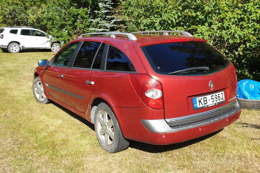 Red Renault Laguna 2005 in Talsi, with an engine capacity of 1.90 L and mileage of 378 thousand km for 700 €, photo 4 on AUTOMOTO.COM.LV
