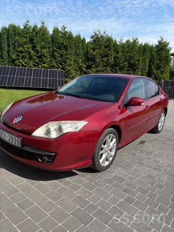 Sarkans Renault Laguna 2008 Rīga, ar dzinēja tilpumu 2.00 L un nobraukumu 337 tūkst. km par 1650 €, foto 1 vietnē AUTOMOTO.COM.LV