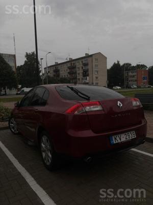 Sarkans Renault Laguna 2008 Rīga, ar dzinēja tilpumu 2.00 L un nobraukumu 337 tūkst. km par 1650 €, foto 4 vietnē AUTOMOTO.COM.LV