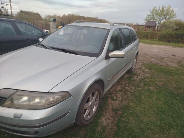 Renault Laguna 2001 Viļņa, ar dzinēja tilpumu 1.90 L un nobraukumu 400 tūkst. km par 1300 €, foto 3 vietnē AUTOMOTO.COM.LV