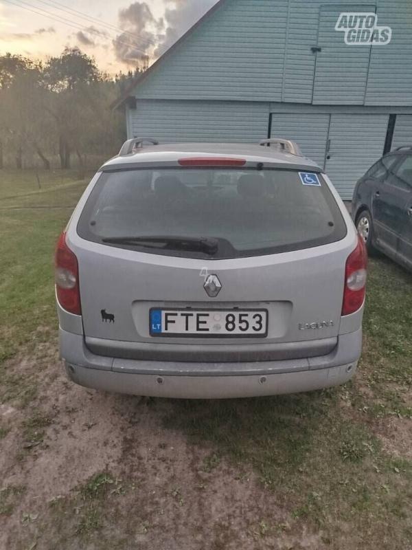 Renault Laguna 2001 Viļņa, ar dzinēja tilpumu 1.90 L un nobraukumu 400 tūkst. km par 1300 €, foto 5 vietnē AUTOMOTO.COM.LV