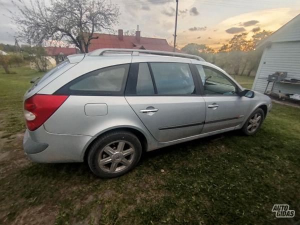 Renault Laguna 2001 Viļņa, ar dzinēja tilpumu 1.90 L un nobraukumu 400 tūkst. km par 1300 €, foto 6 vietnē AUTOMOTO.COM.LV