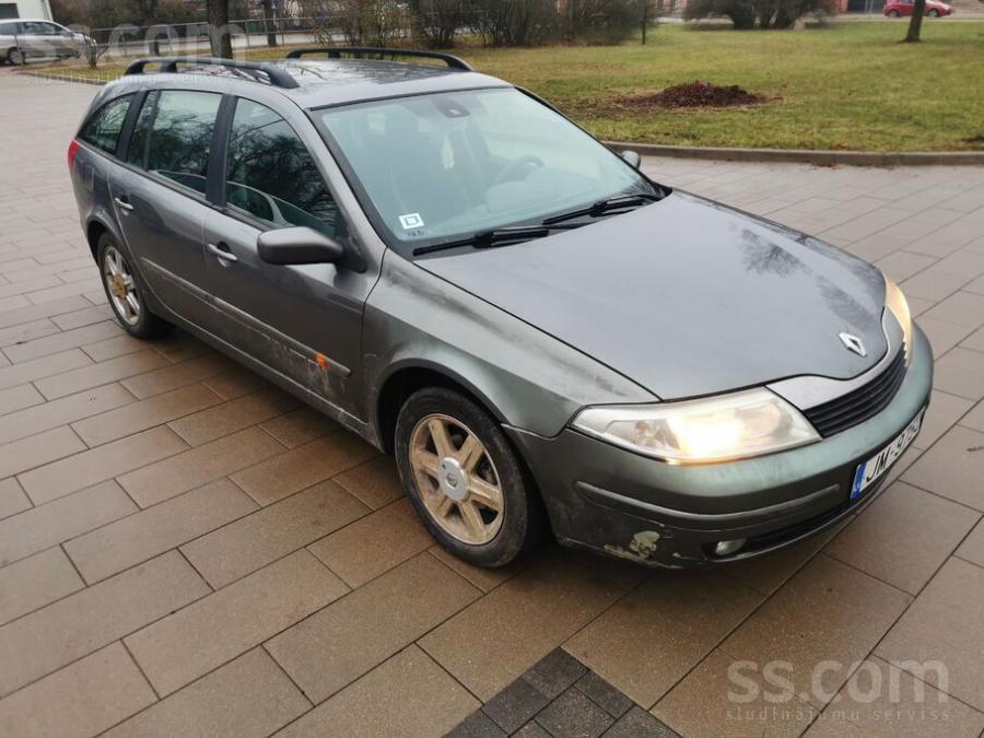 Renault Laguna 2004 Jēkabpils, ar dzinēja tilpumu 1.90 L un nobraukumu 358 tūkst. km par 350 €, foto 1 vietnē AUTOMOTO.COM.LV
