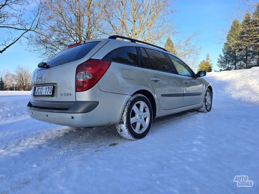 Renault Laguna 2004 in Radviliskis, with an engine capacity of 1.90 L and mileage of 338 thousand km for 1050 €, photo 7 on AUTOMOTO.COM.LV