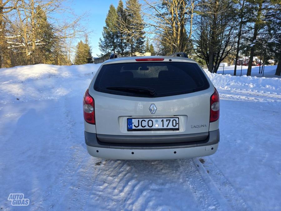 Renault Laguna 2004 in Radviliskis, with an engine capacity of 1.90 L and mileage of 338 thousand km for 1050 €, photo 10 on AUTOMOTO.COM.LV