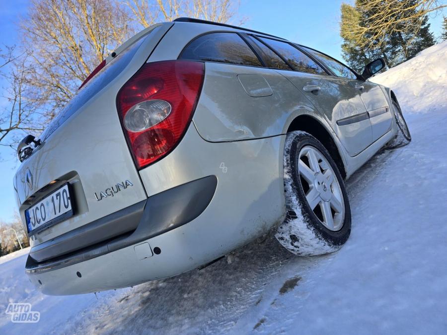 Renault Laguna 2004 in Radviliskis, with an engine capacity of 1.90 L and mileage of 338 thousand km for 1050 €, photo 13 on AUTOMOTO.COM.LV