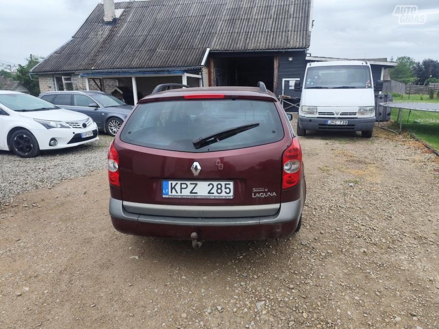 Renault Laguna 2004 Mažeikiai, ar dzinēja tilpumu 1.80 L un nobraukumu 300 tūkst. km par 325 €, foto 5 vietnē AUTOMOTO.COM.LV