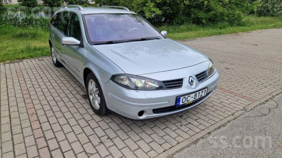 Renault Laguna 2005 Rīga, ar dzinēja tilpumu 1.90 L un nobraukumu 254 tūkst. km par 1890 €, foto 1 vietnē AUTOMOTO.COM.LV