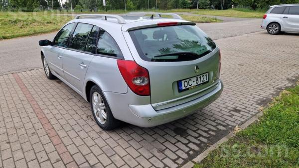 Renault Laguna 2005 Rīga, ar dzinēja tilpumu 1.90 L un nobraukumu 254 tūkst. km par 1890 €, foto 5 vietnē AUTOMOTO.COM.LV