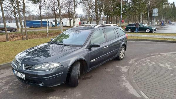 Рено Лагуна 2007 в Вильнюс, объемом двигателя 2.20 л и пробегом 334 тыс. км за 1000 €, фото 1 на AUTOMOTO.COM.LV